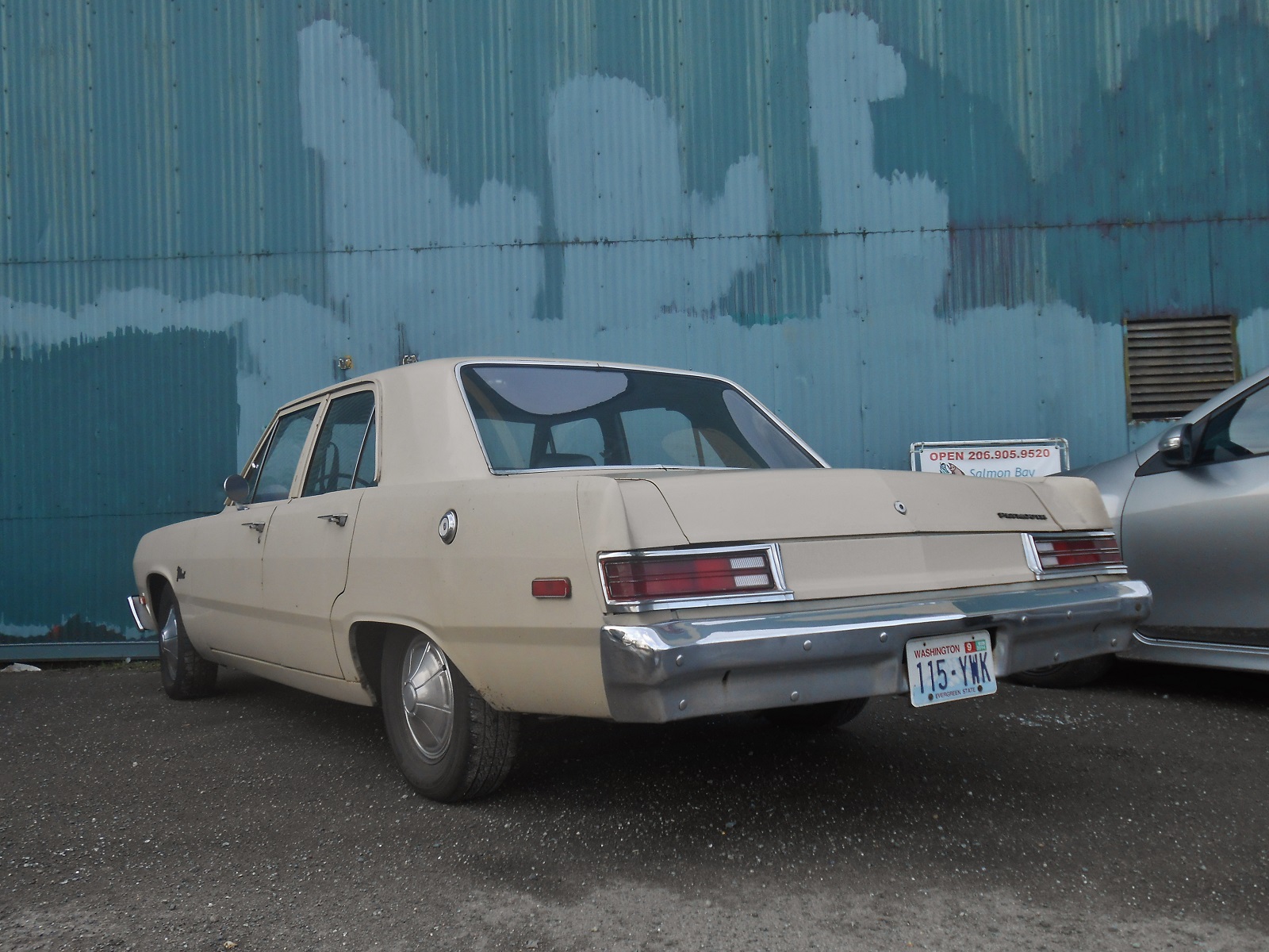 Seattle's Parked Cars: 1974 Plymouth Valiant Sedan