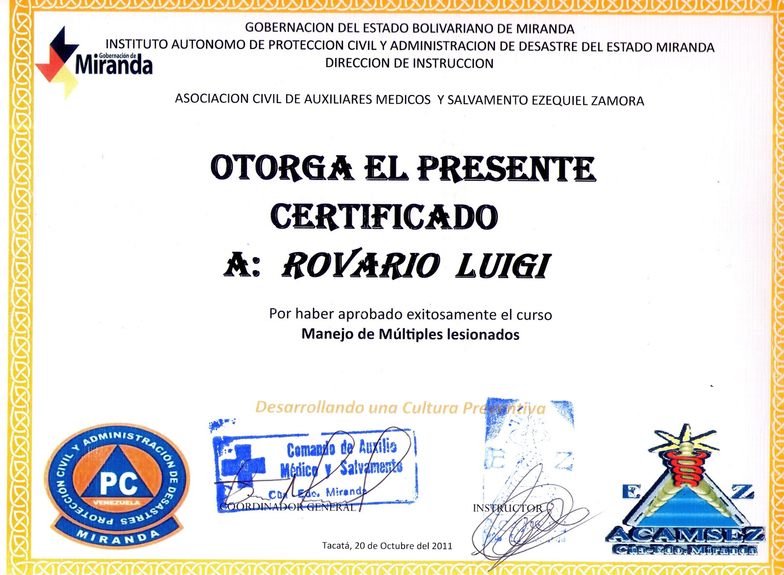 Certificados De Cursos Imagui