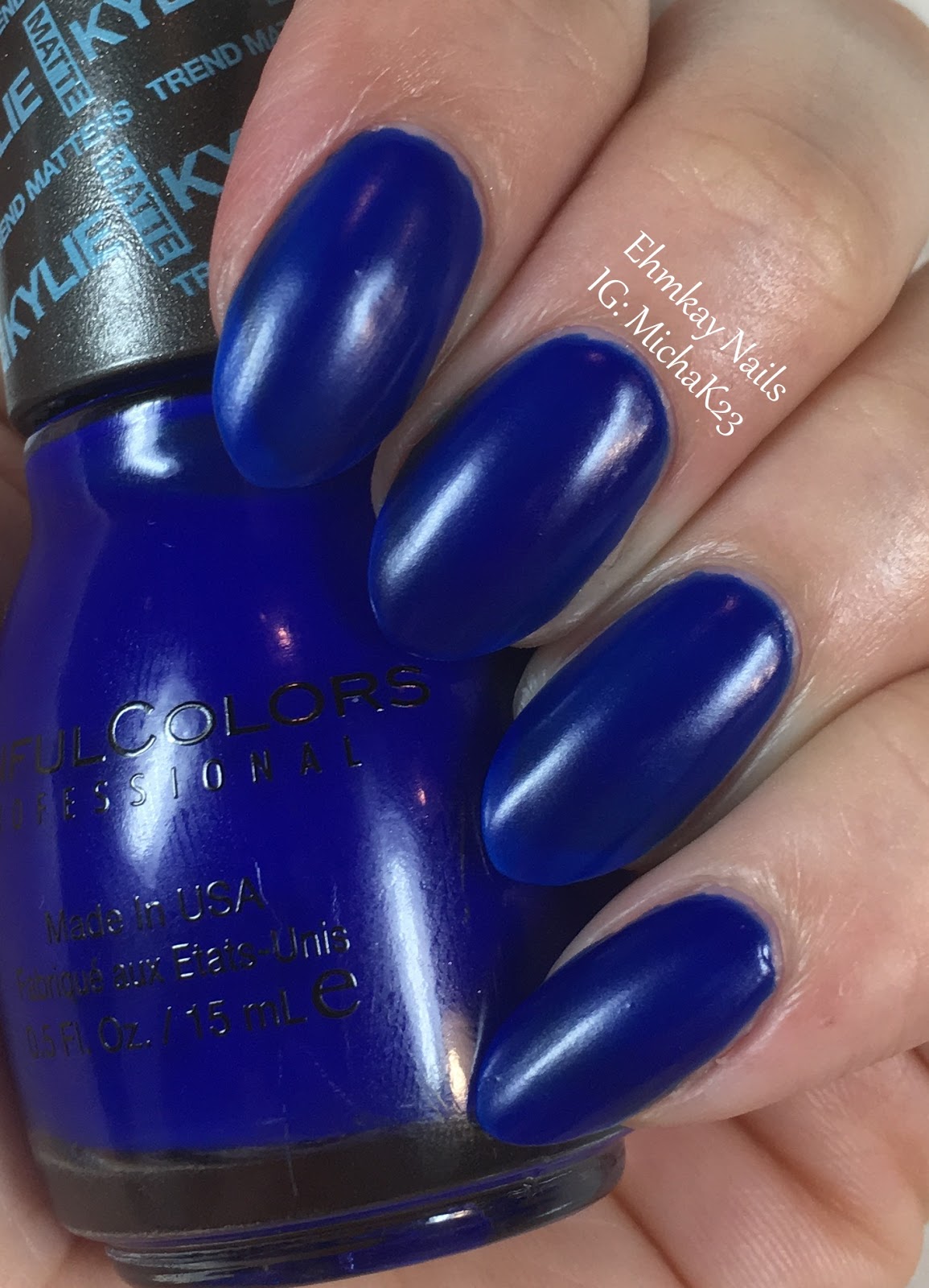 ehmkay nails: Sinful Colors Kylie Jenner Trend Matters Pure Satin Matte ...