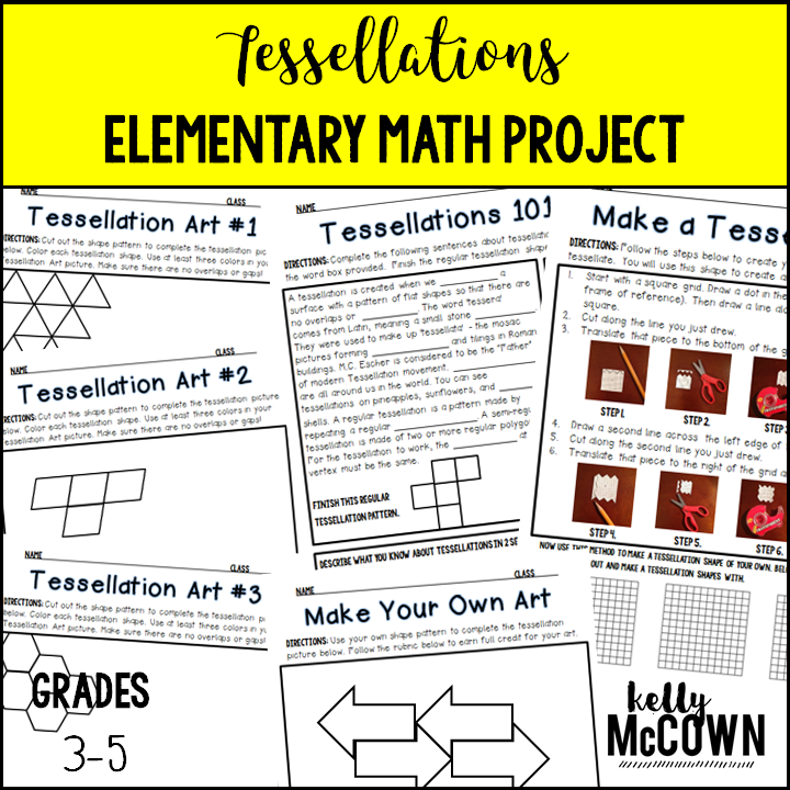 Kelly McCown: Tessellations Elementary Math Project