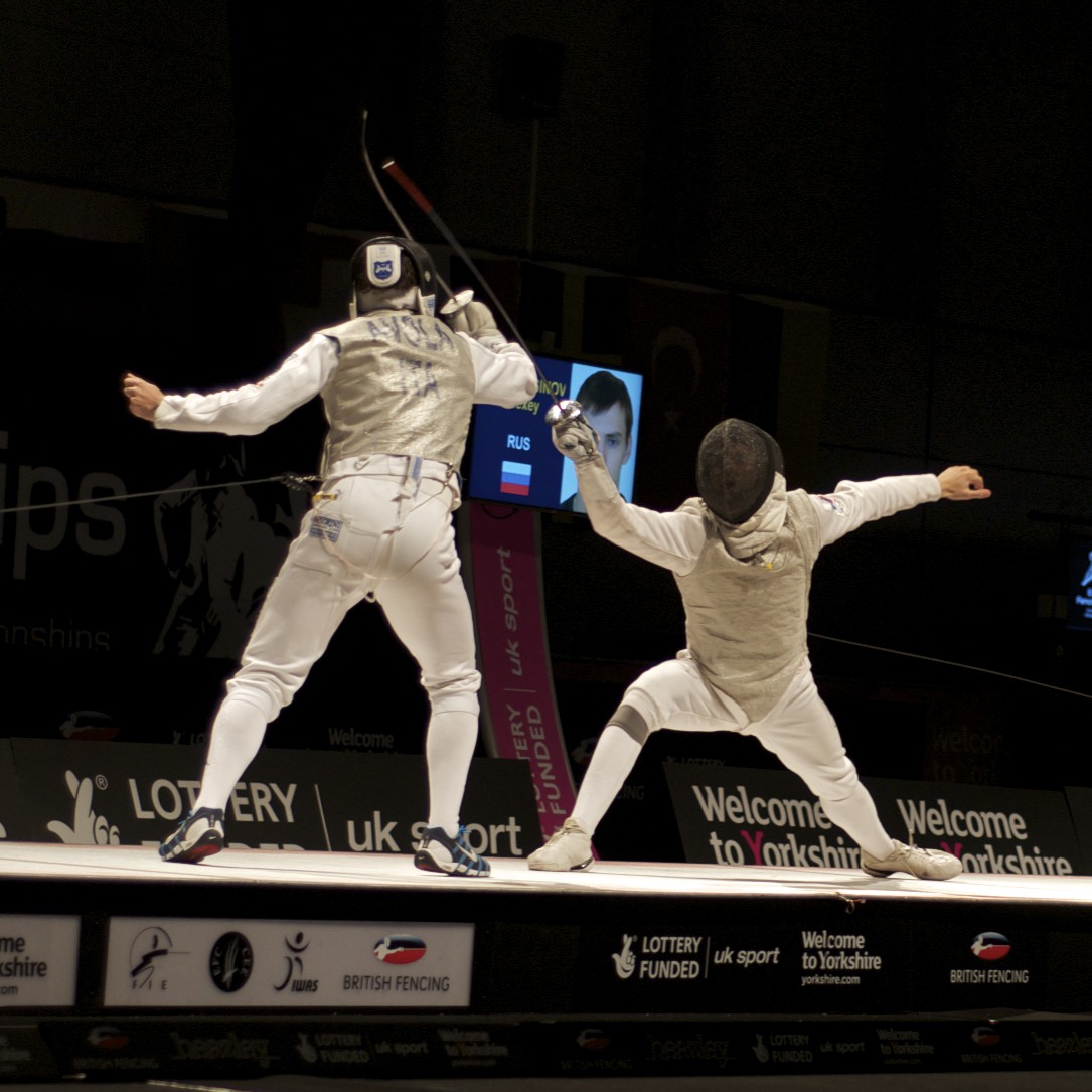 The Plashing Vole: Oh yes, there are more fencing photographs to come
