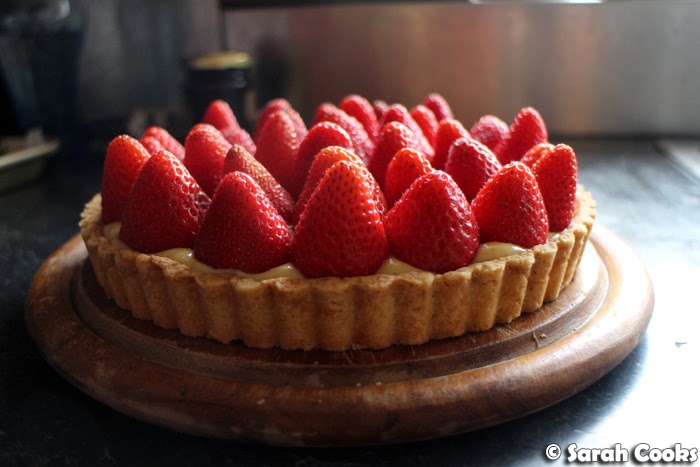 Sarah Cooks: Classic French Strawberry Tart