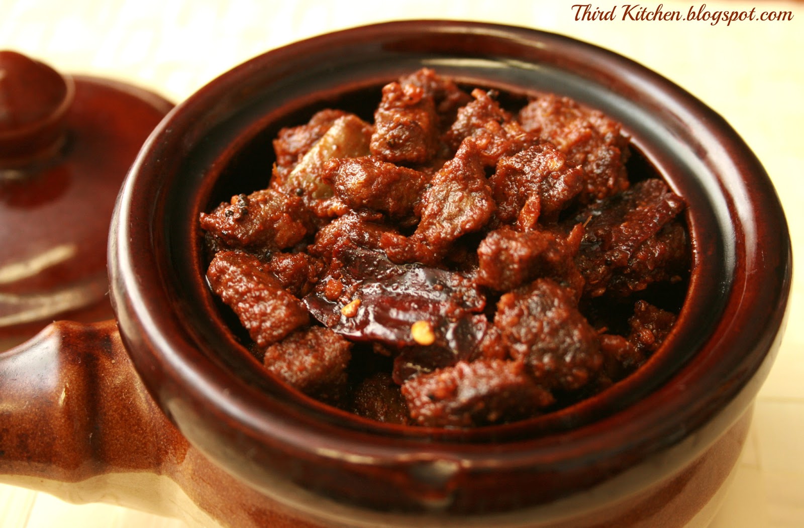 Third Kitchen: Beef Pickle/Irachi Achar/ഇറച്ചി അച്ചാര്‍