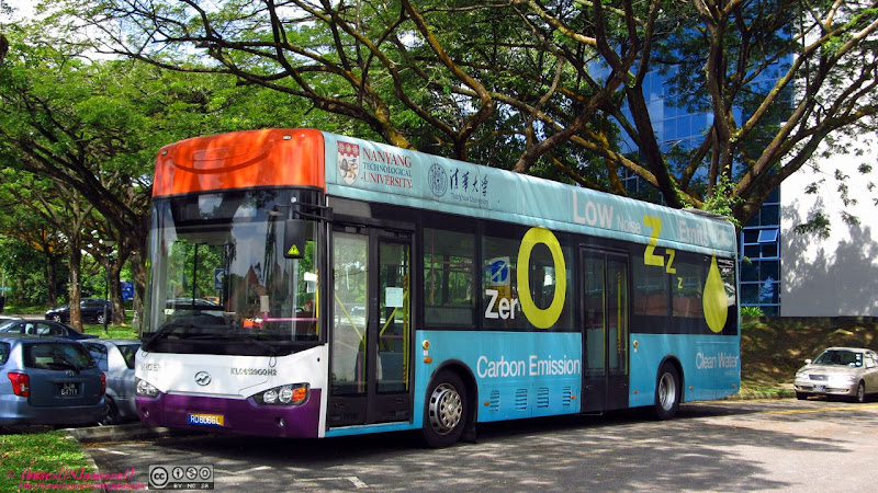 (buses[IN]gapore!): SBS Transit / NTU / THU : Higer KLQ6129GQH2 Fuel ...