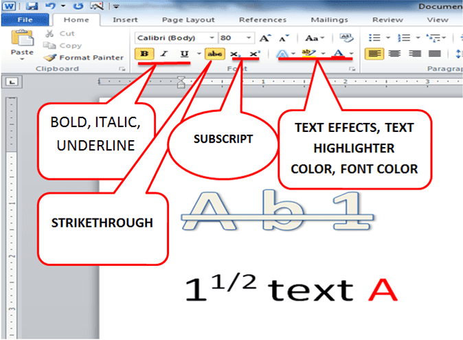 How to put subscript on word document for chicago format - haqop