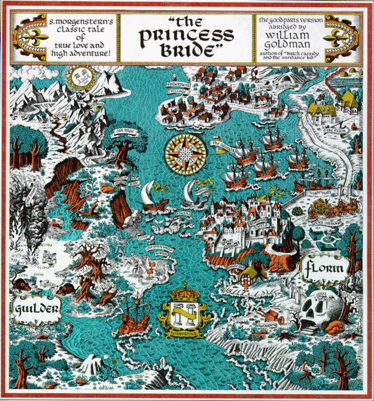 The Geeky Nerfherder: Movie Poster Art: The Princess Bride (1987)