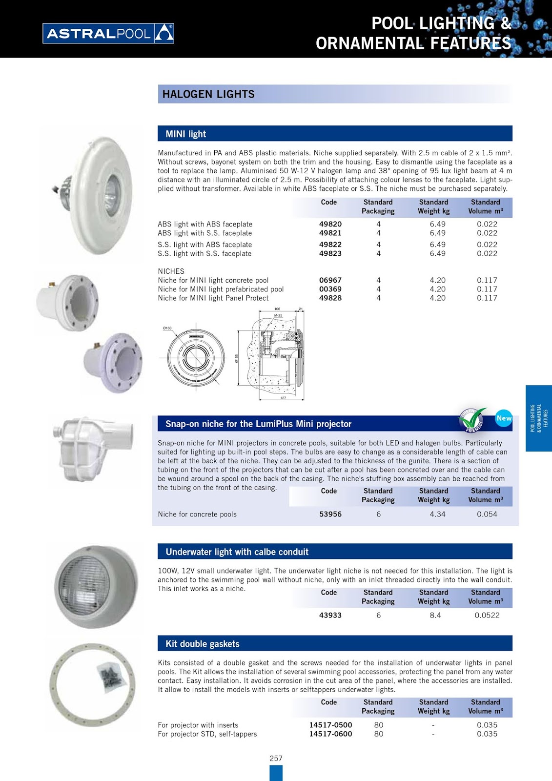 Astral Pool Catalogue 2019: POOL LIGHTING