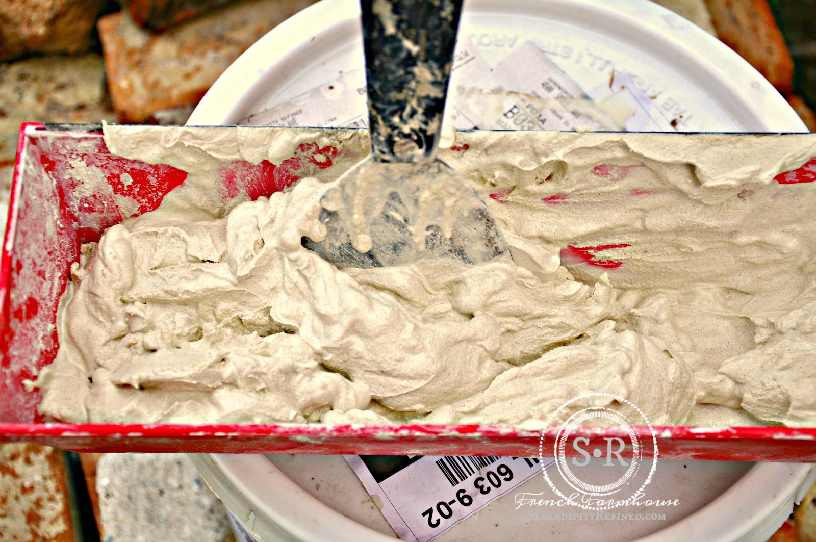 Serendipity Refined Blog: Tutorial: German "schmear" Lime Putty Stucco ...