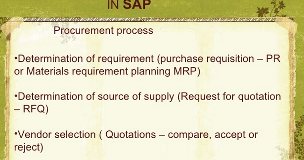 Material Purchase Procedure | Accounting Education