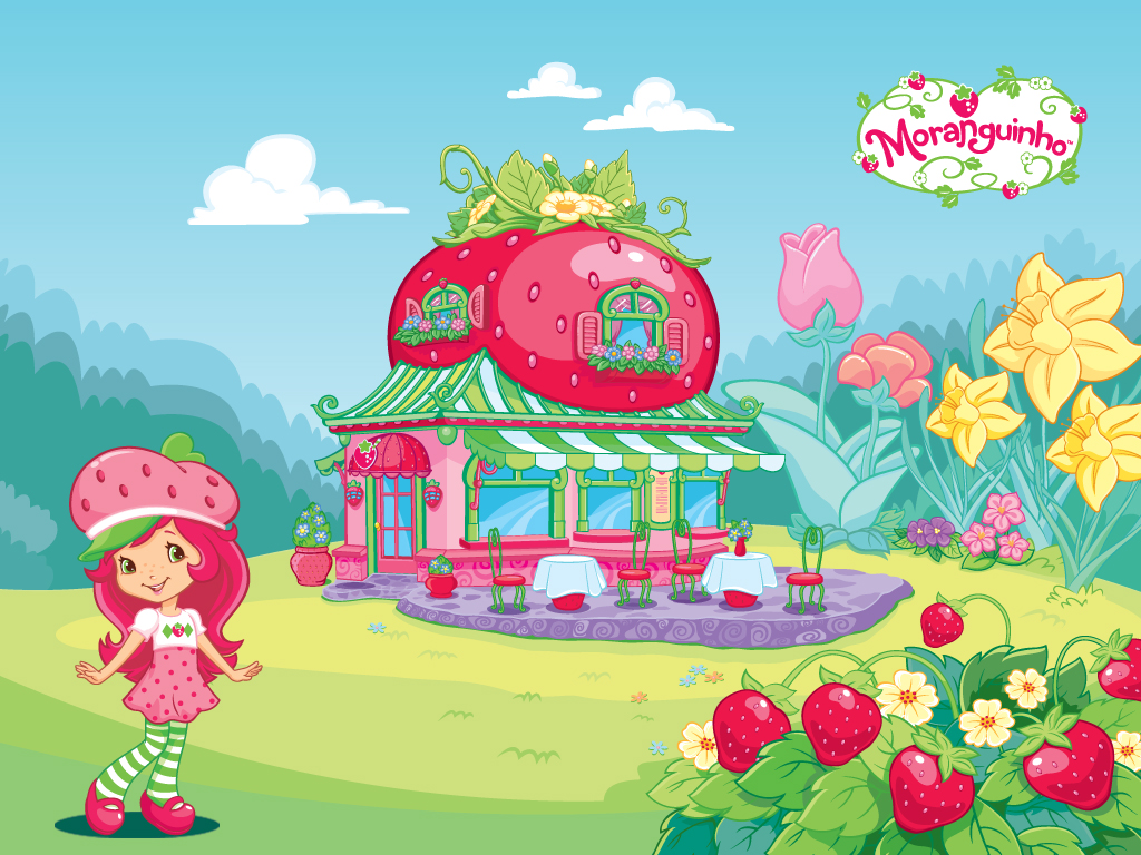 Papel de Parede Moranguinho
