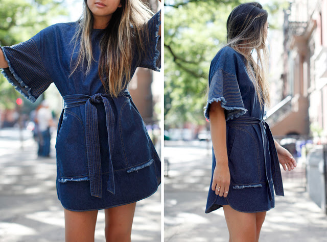 STREET STYLE INSPIRATION; FRAYED DENIM.-