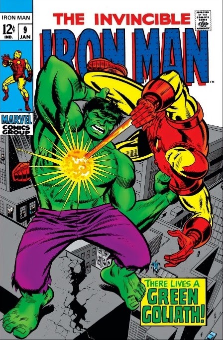 COMIC BOOK FAN AND LOVER: COMBATES CLÁSICOS: HULK vs IRON MAN