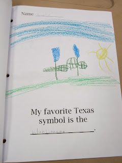Kindergarten is "Kool": Texas Symbols