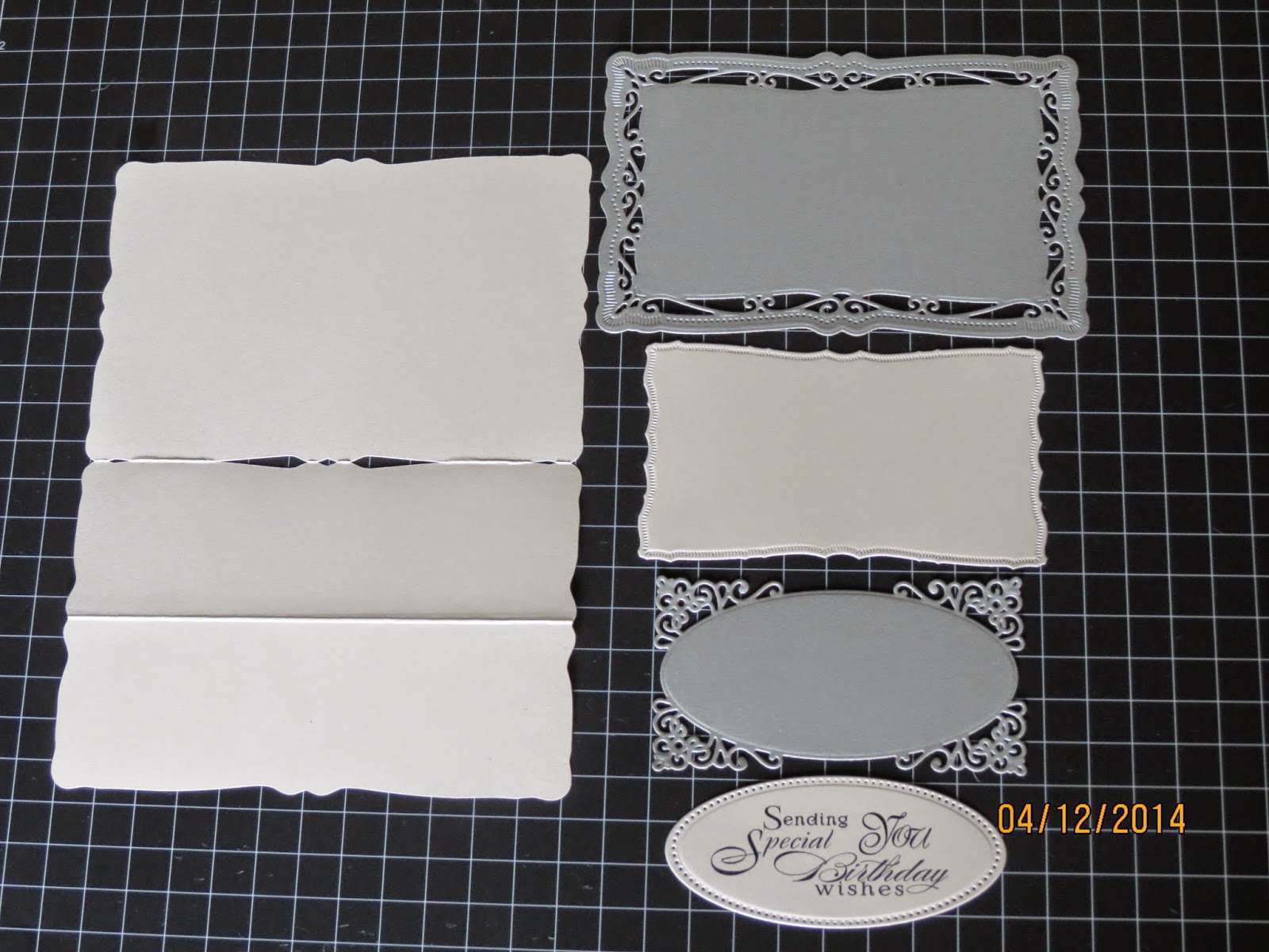 Ligaya's Creativity Zone: Spellbinders Card - Radiant Rectangle ...