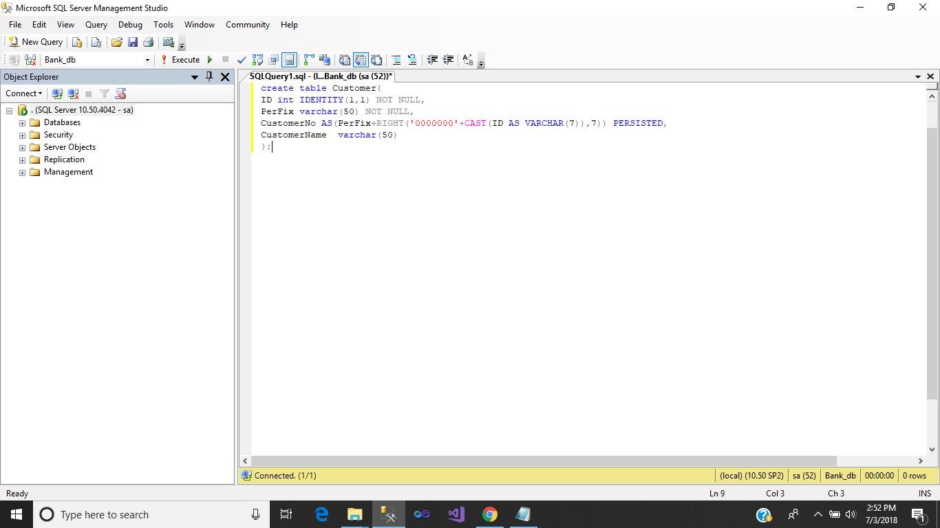 MSSQL Tutorial: HOW TO GENERATE UNIQUE ID(CHARACTER + NUMBER) FOR ... MSSQL Tutorial: HOW TO GENERATE UNIQUE ID(CHARACTER + NUMBER) FOR ...