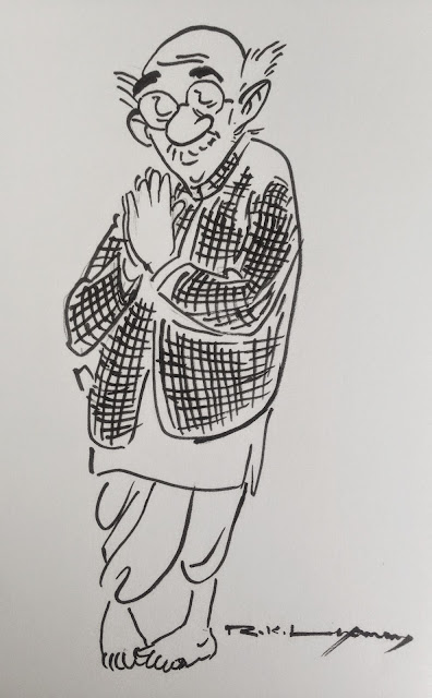 R.K. Laxman's Cartoons: Common Man