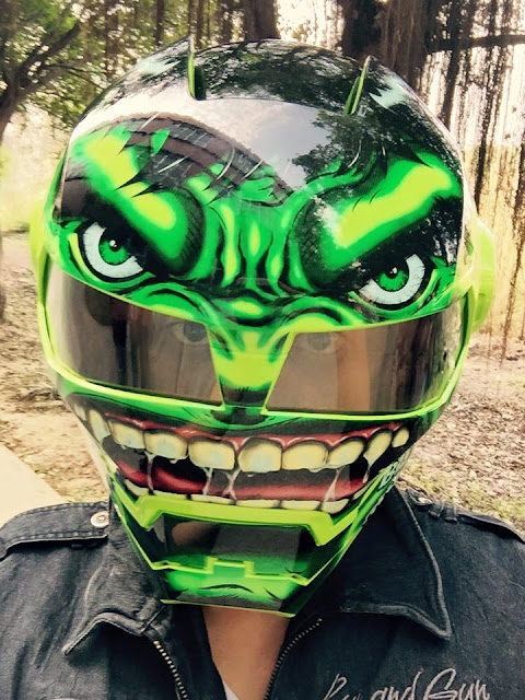 Luusama Motorcycle And Helmet Blog News: Masei 610 Green Monster ...