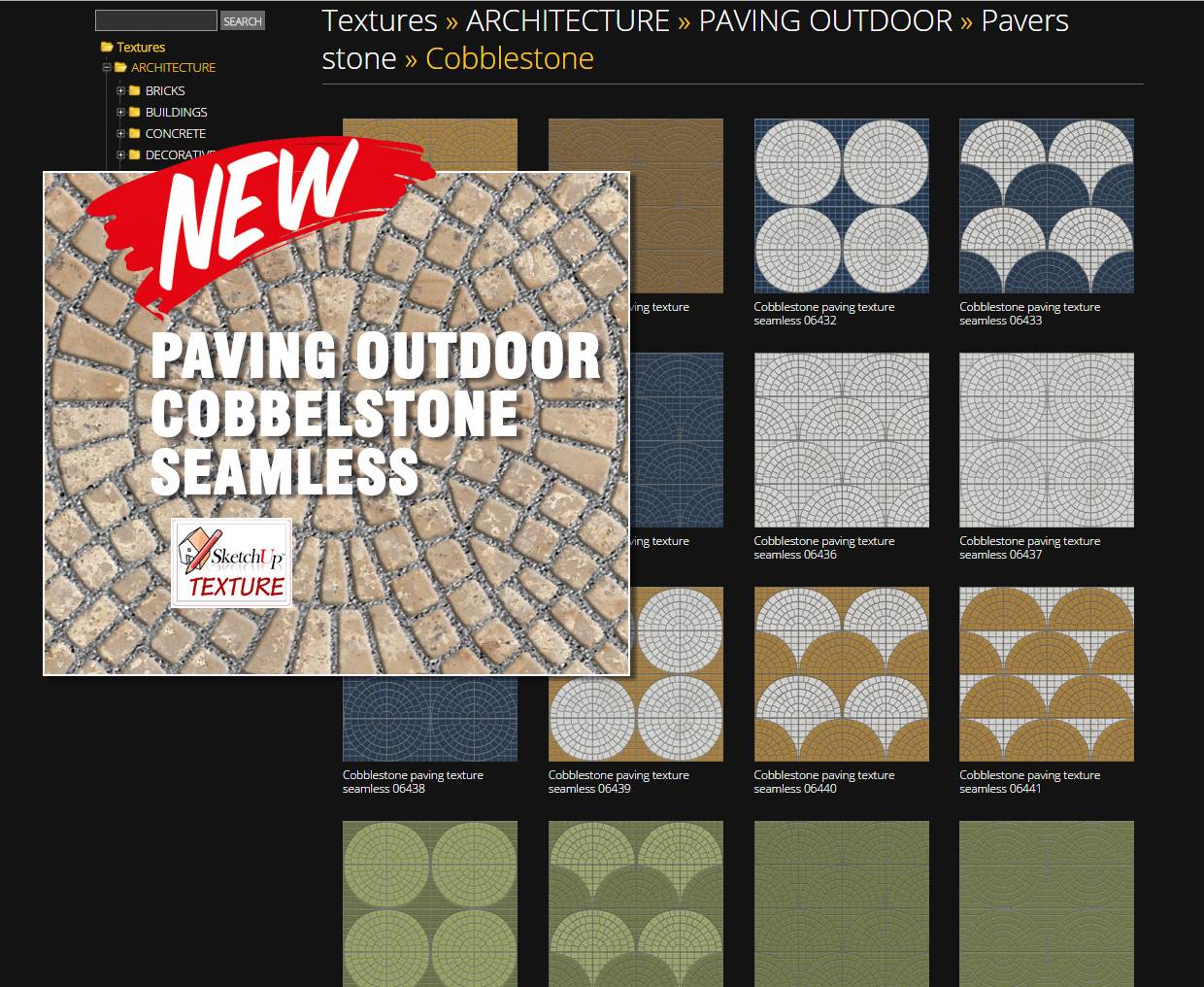NEW FANTASTIC FREE OUTDOOR COBBLESTONE TEXTURES SEAMLESS