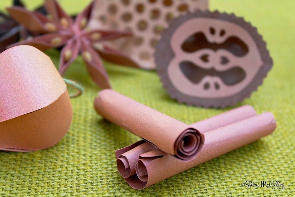 Sheri McCulley Studio: Going nuts for autumn crafts