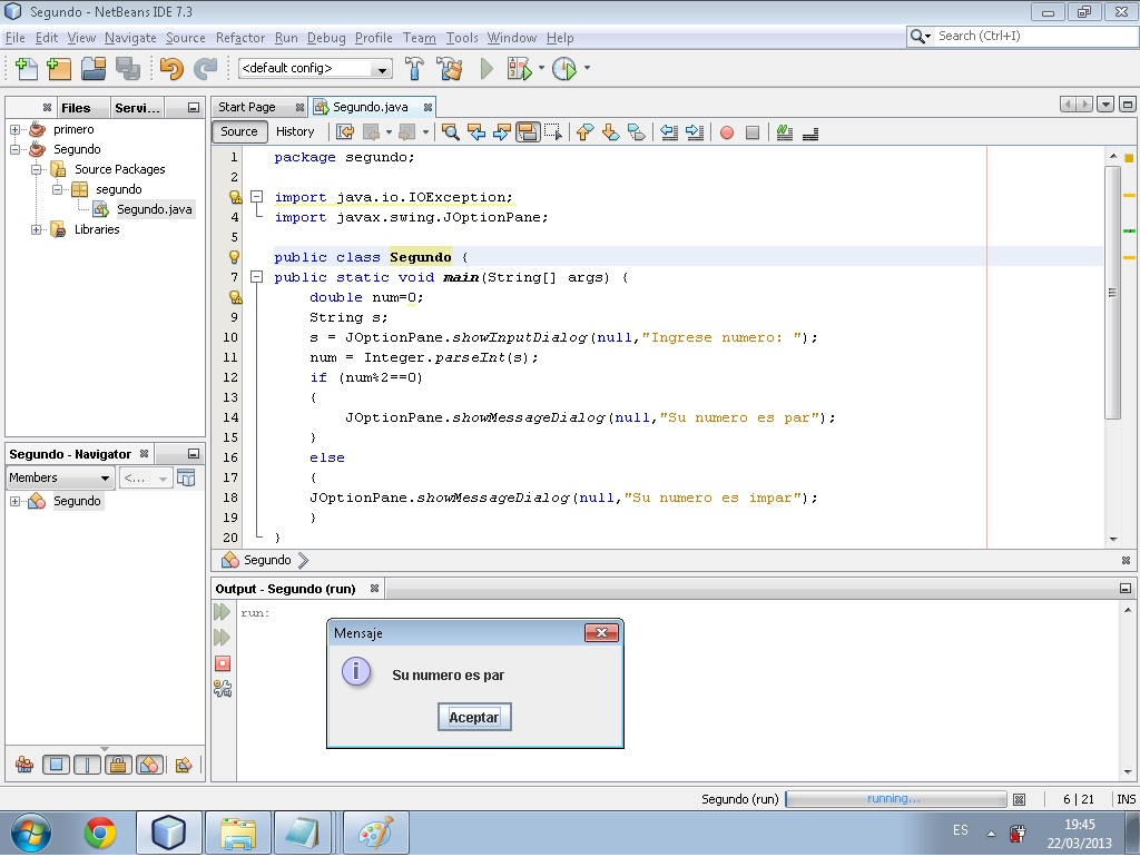 Virus Beningno II: Programas Java V2