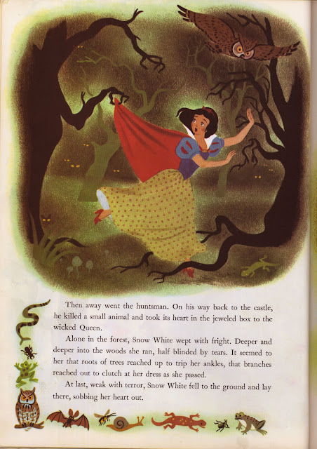 Filmic Light - Snow White Archive: 1952 Snow White Big Golden Book