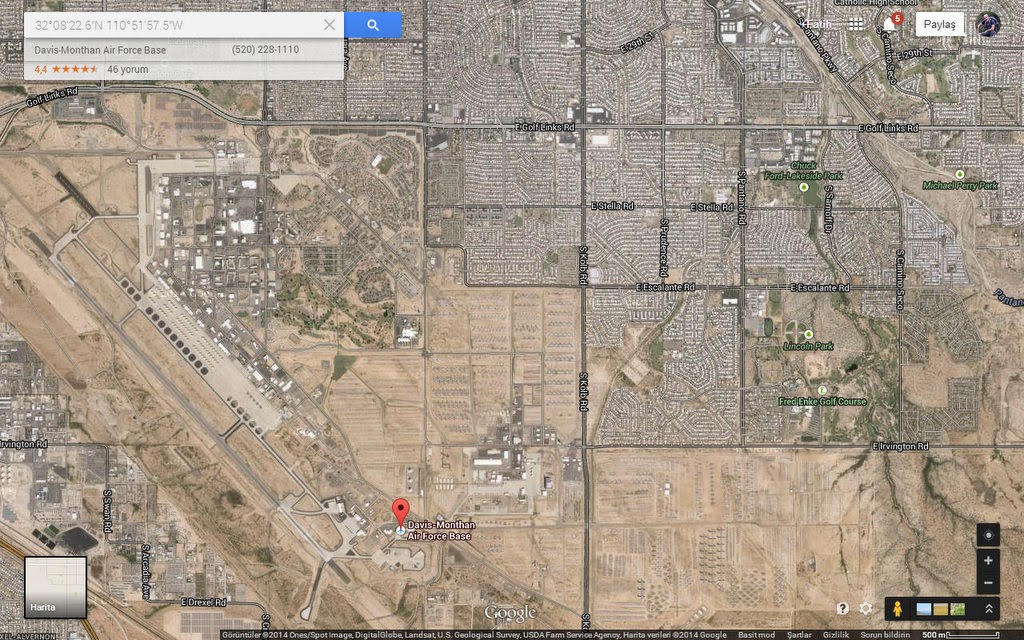 Tucson : Amerika'nın Uçak Mezarlığı