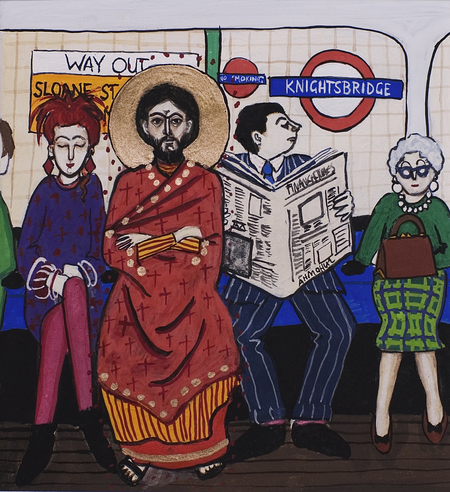 Antonia Rolls: How Jesus Got Onto The Tube. And More.