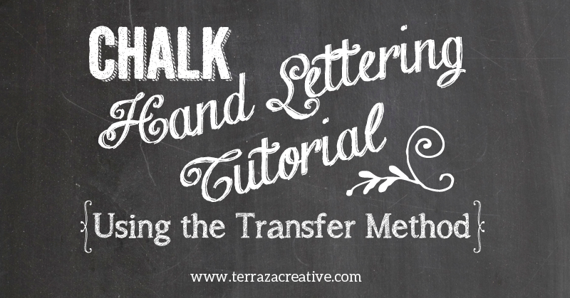 {DIY} Chalk Hand Lettering Tutorial | Creative Ever After