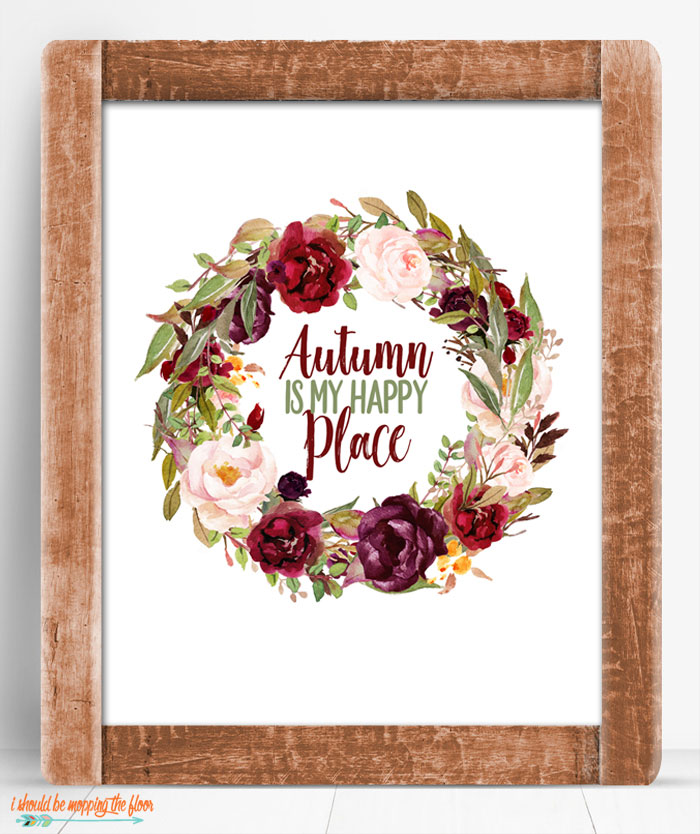 Eight Boho Fall Printables | i should be mopping the floor