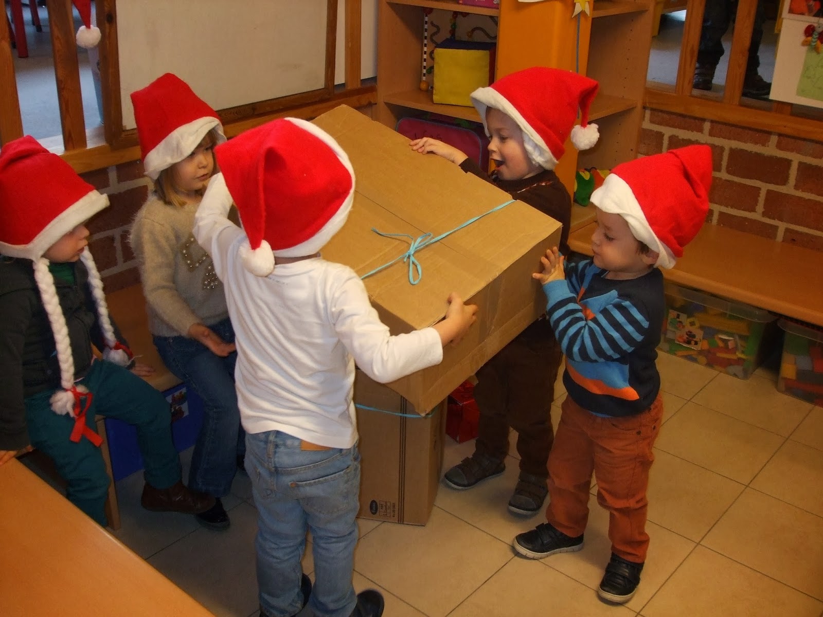 Basisschool Oogappel te Voorshoven: Kerstmis in de klas van juf M-Jeanne