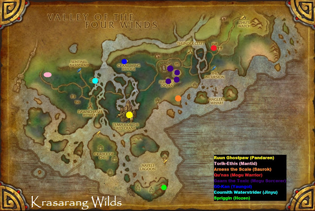 WoW Rare Spawns: 2012