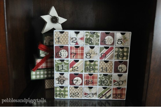 DIY Christmas Countdown Calendar | Making Life Blissful