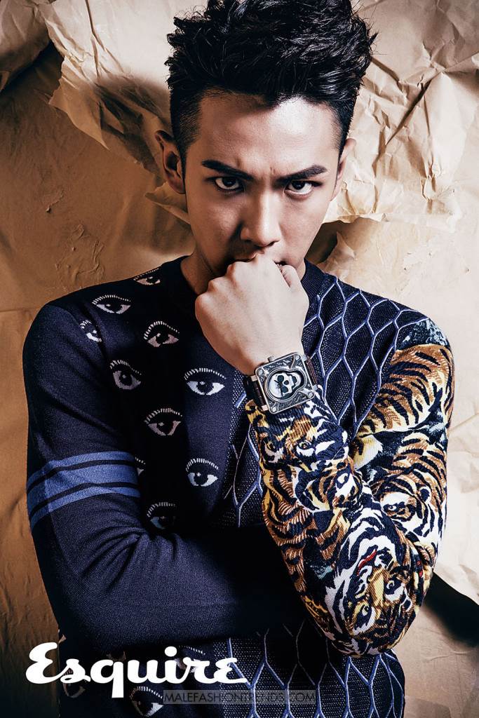 Ke Zhendong por Mau Lin para Esquire Taiwan