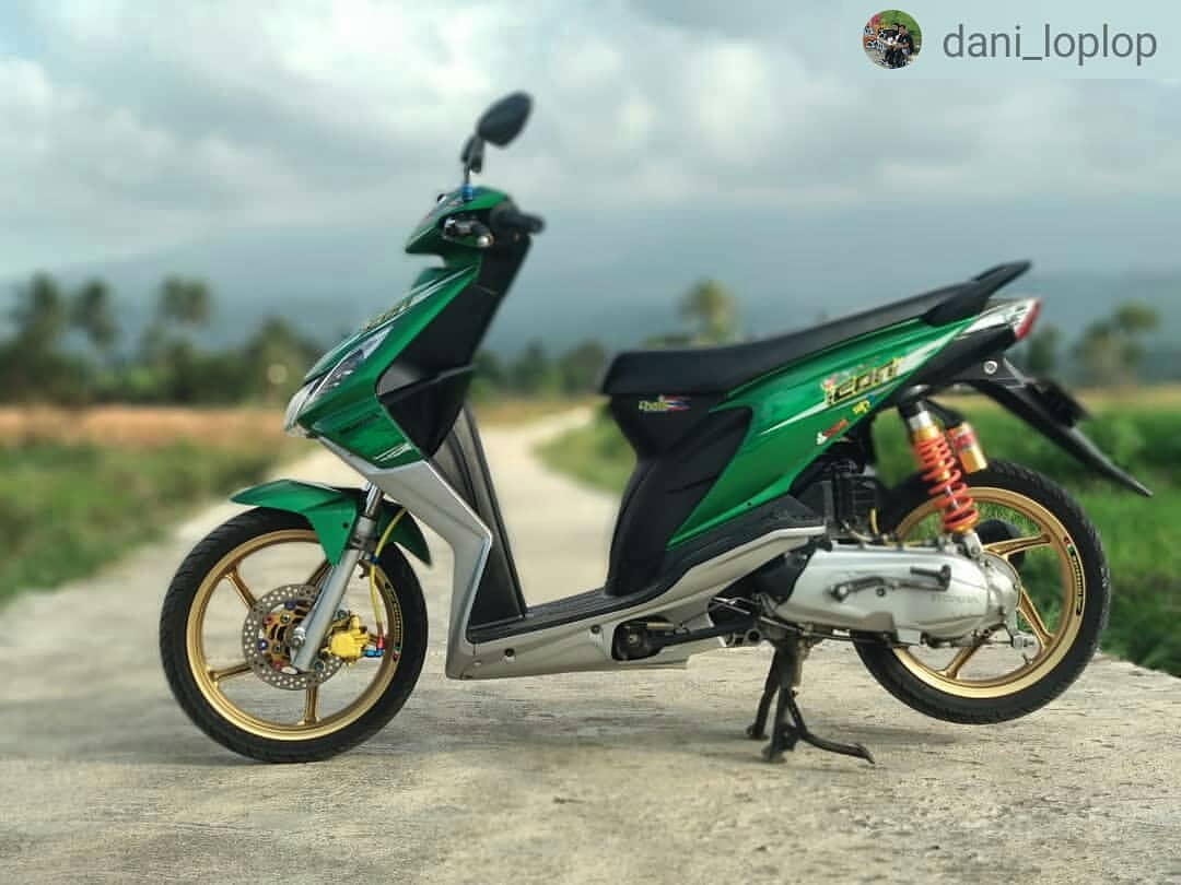 80 Foto Modifikasi Motor Beat Karbu Simple & Extream