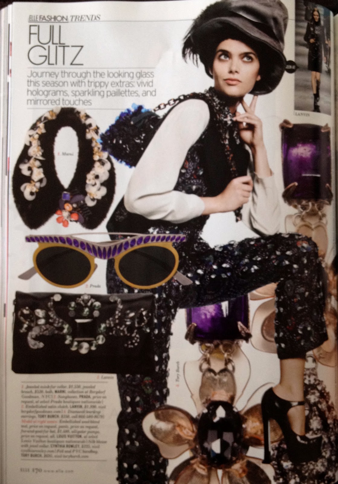 Anthony & Elle: Magazine Monday - Spotlighting ELLE October 2012