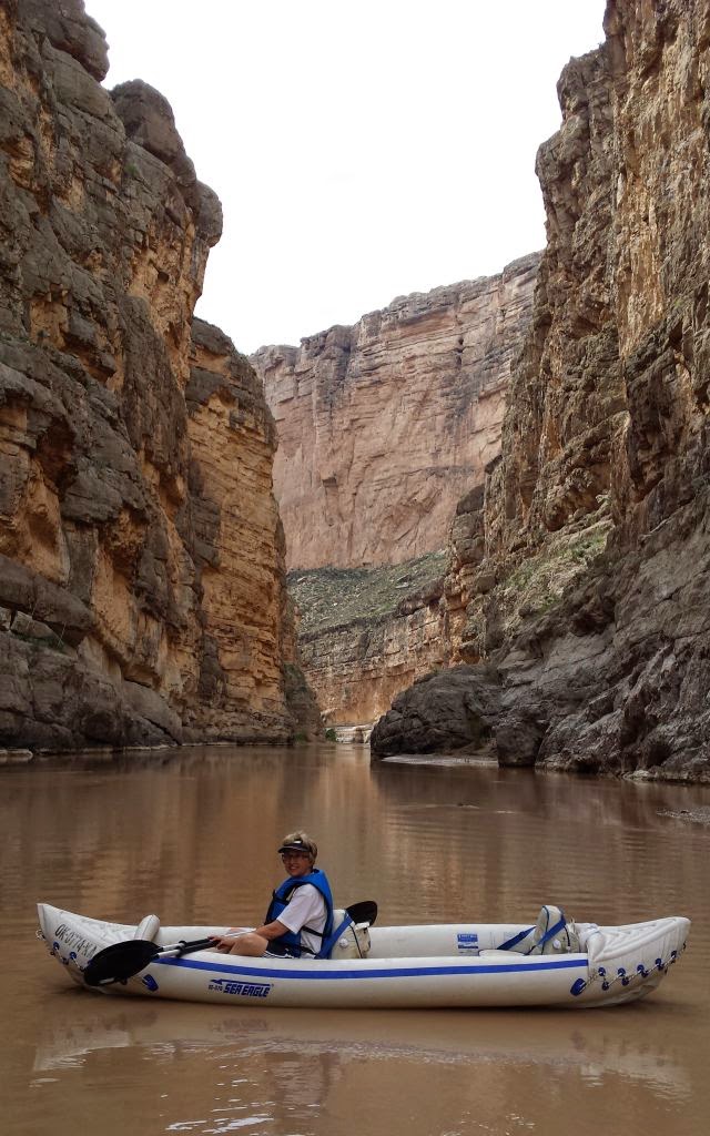 Wandering His Wonders: Big Bend - Santa Elena Canyon Kayaking