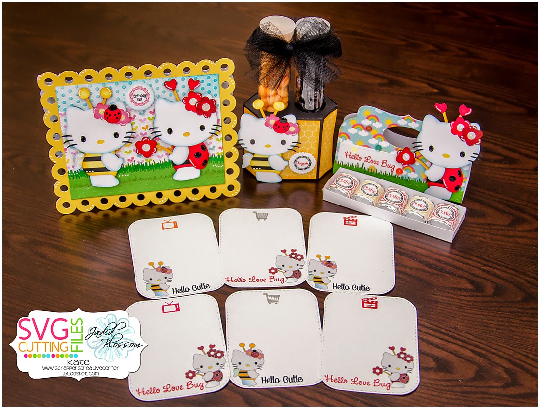 Scrappers Creative Corner: 2nd Annual Hello Kitty Blog Hop!