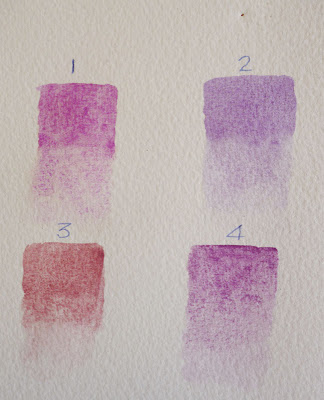 The Watercolour Log: Cobalt Violet - Pigment Violet 14 (PV14)