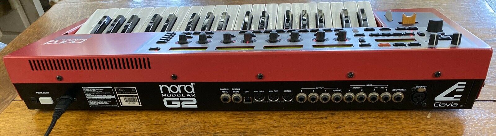 MATRIXSYNTH: Nord Modular G2 Keyboard and Voice Expansion SN MD10987 w ...