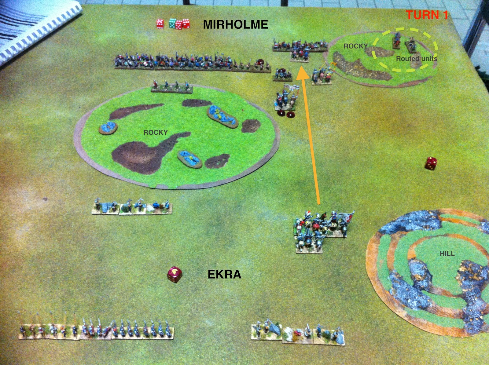 Chroniques du fort Bastiani: Rally Round the King # 1