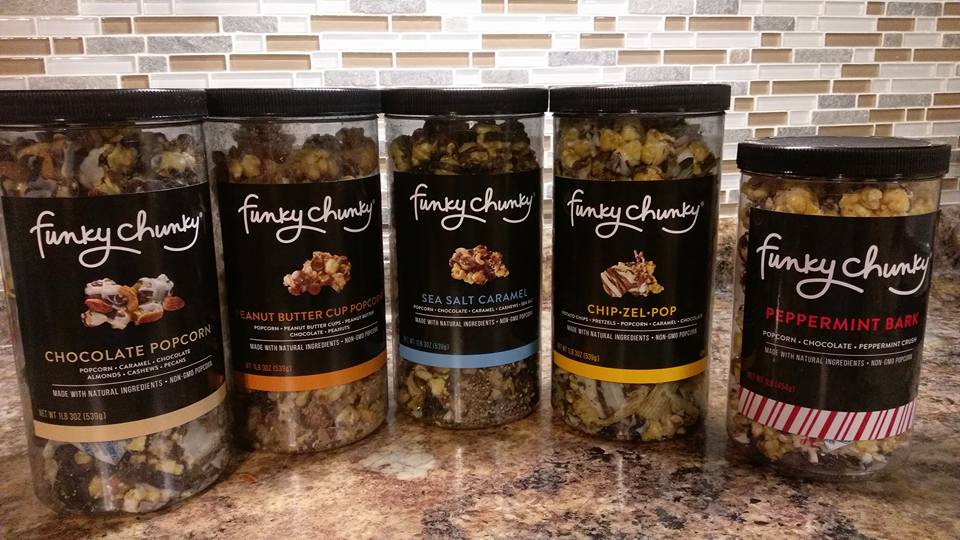 Not Just Another Southern Gal: Funky Chunky Gourmet Popcorn