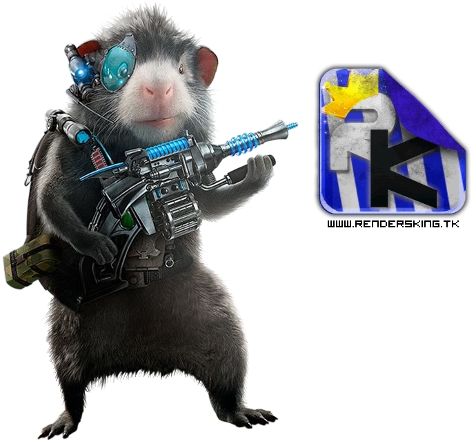 Renders King - Imagens recortadas: G-Force: Blaster