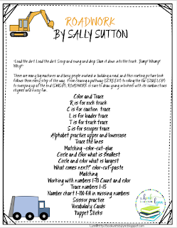 ROADWORK BOOK UNIT ~ Book Units by Lynn