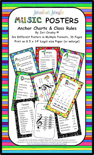 MyMusicalMagic: Freebie: Music Class Rules Poster