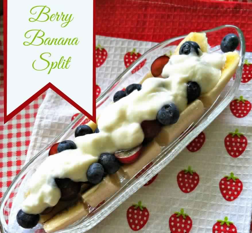 Berry Banana Split Recipe - New Kitchen Book