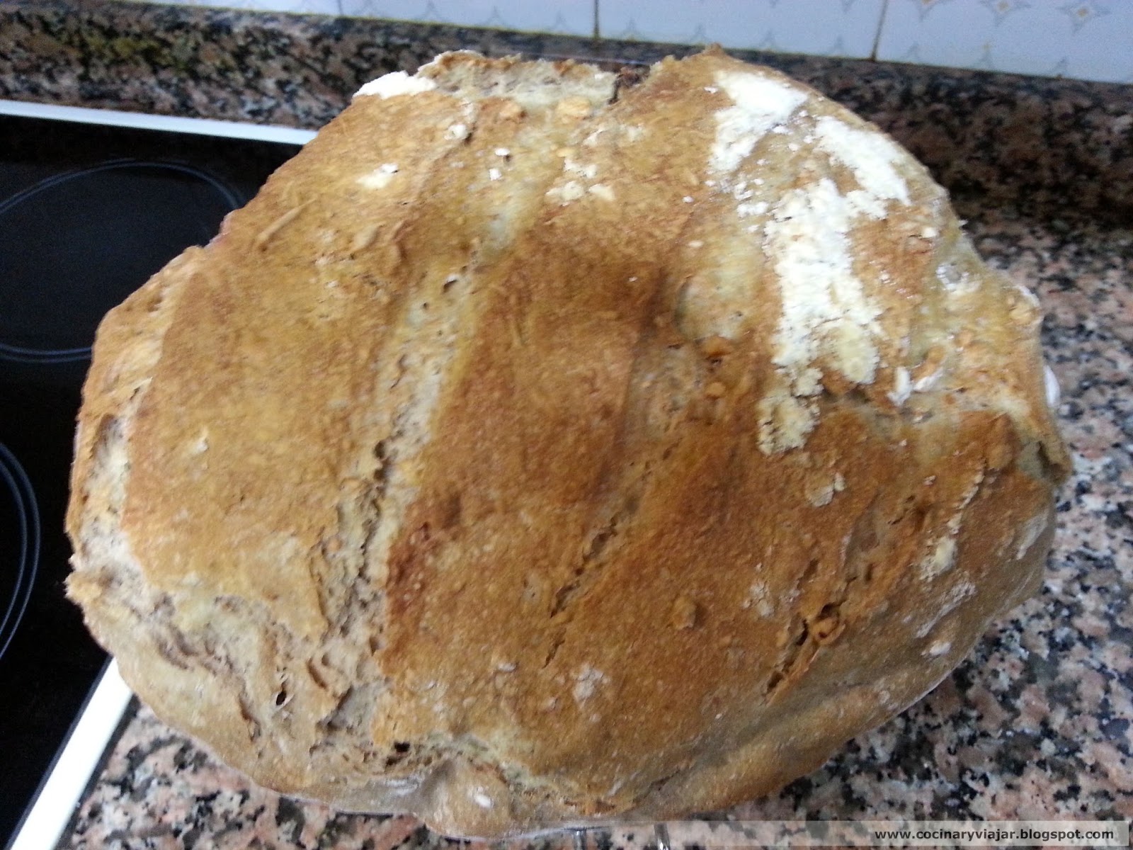 cocinar y viajar, todo es empezar: Pan gigante de trigo y centeno con ...