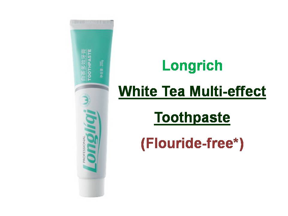 Longrich White Tea Multi-Effect Toothpaste: April 2016