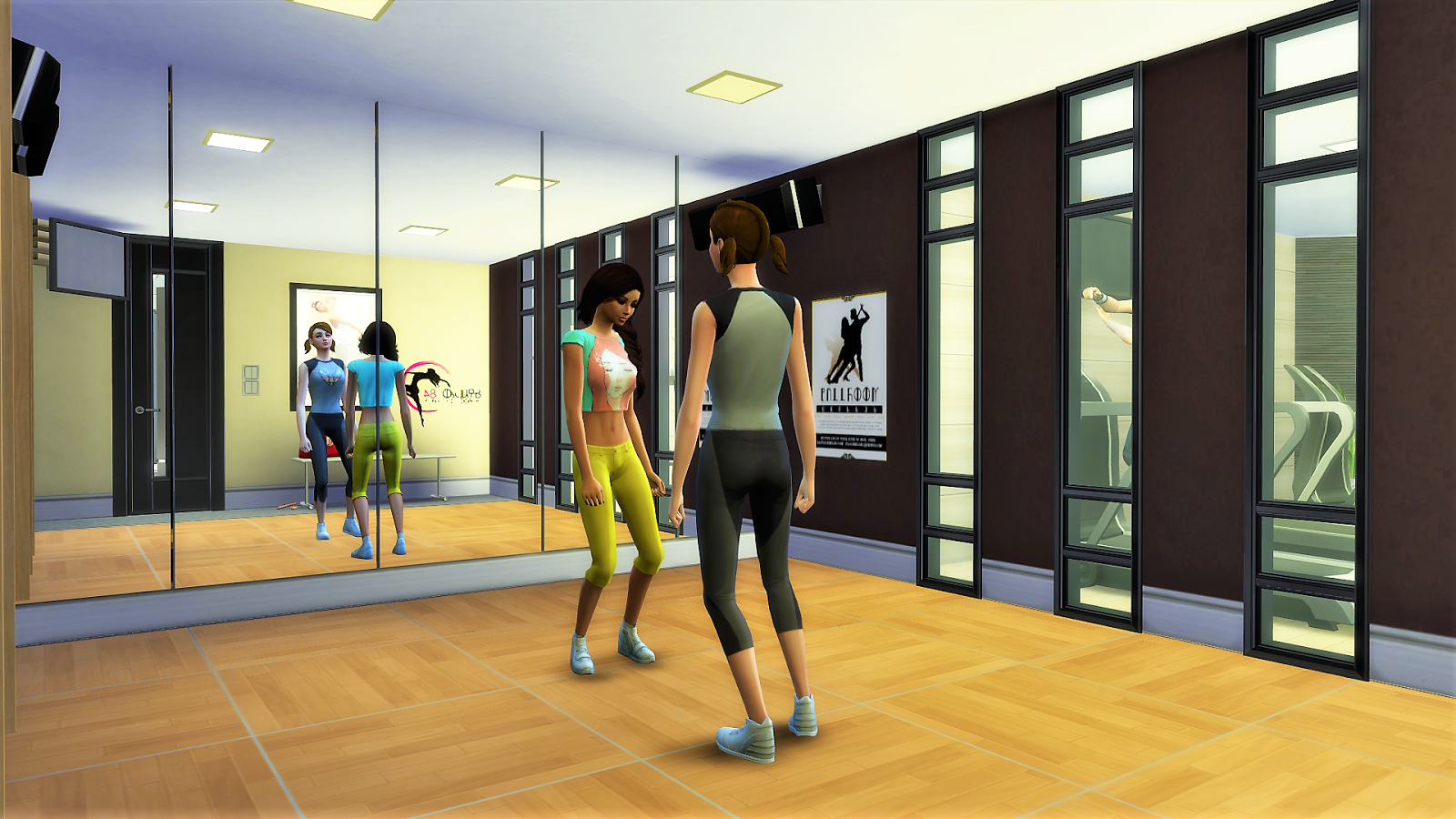 sim house design workshop: Sims 4 Rainbow High School ----- 七彩中学