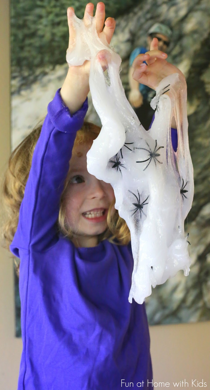 Halloween Slime Recipe: Spider Slime