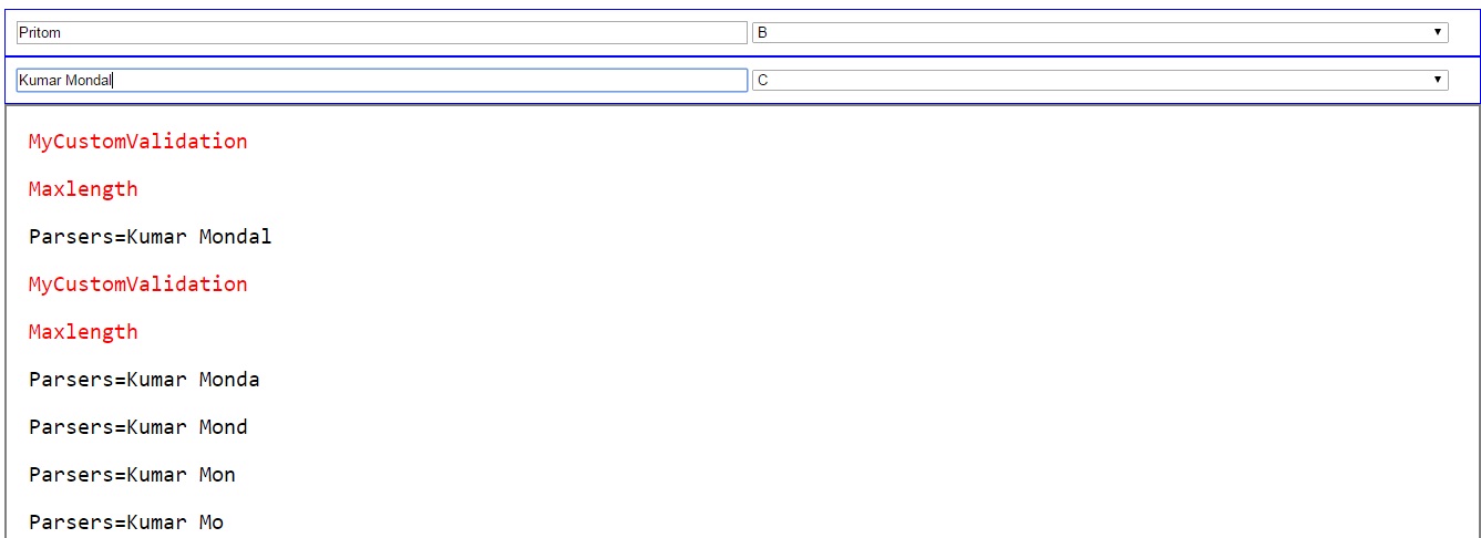 Code Samples: How to add custom validation to an AngularJS form field Code Samples: How to add custom validation to an AngularJS form field